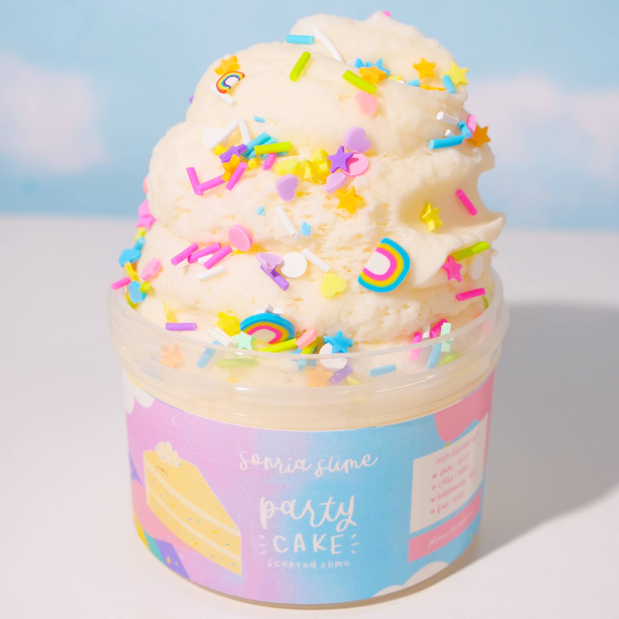 PARTY CAKE ICE CREAM SLIME – Style Mavericks